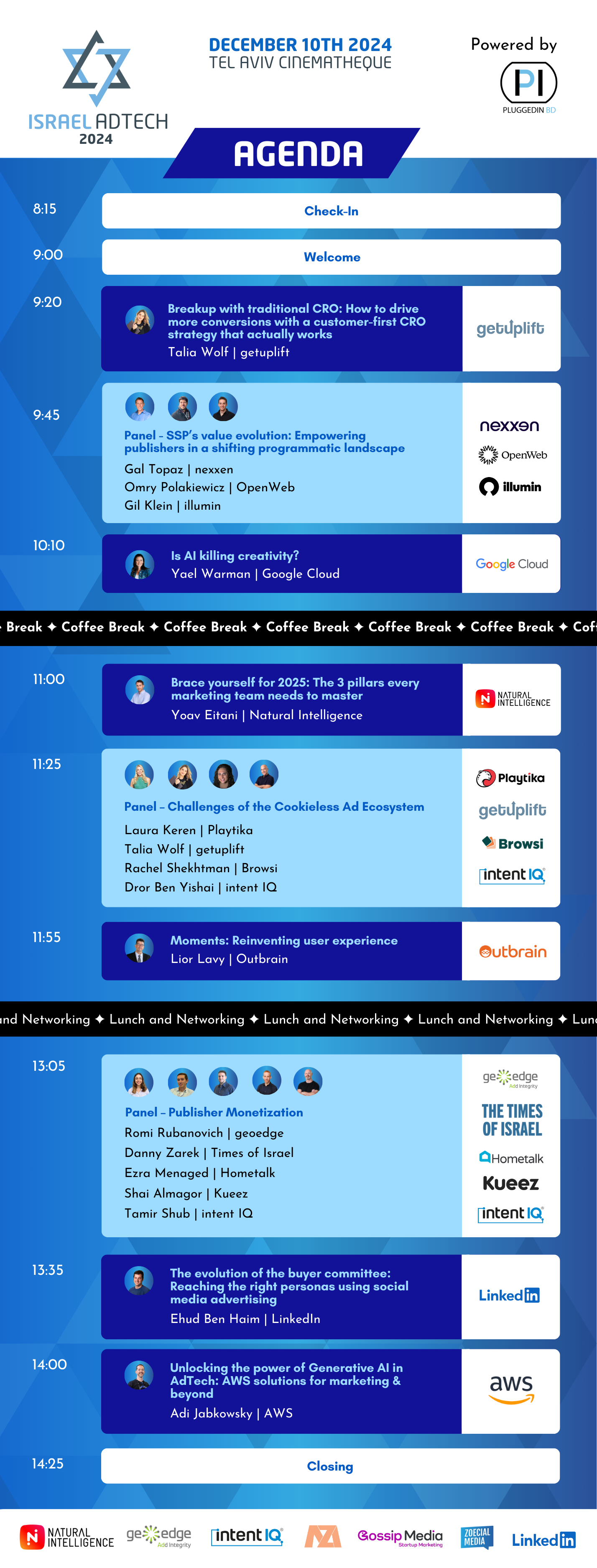 Agenda QR - Israel AdTech